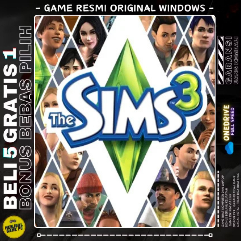 Jual THE SIMS 3 ALL DLC - GAME WINDOWS ORIGINAL - GAME PC - GAME LAPTOP ...
