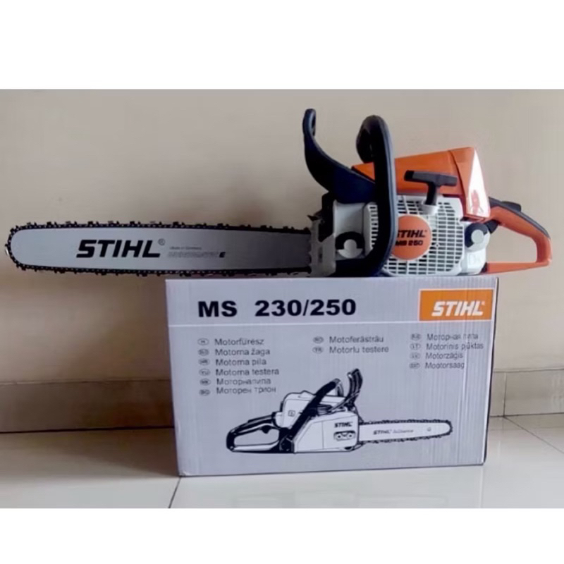 Jual Mesin Chainsaw Senso STIHL MS 230/250 Original Fullset Komplit | Shopee Indonesia