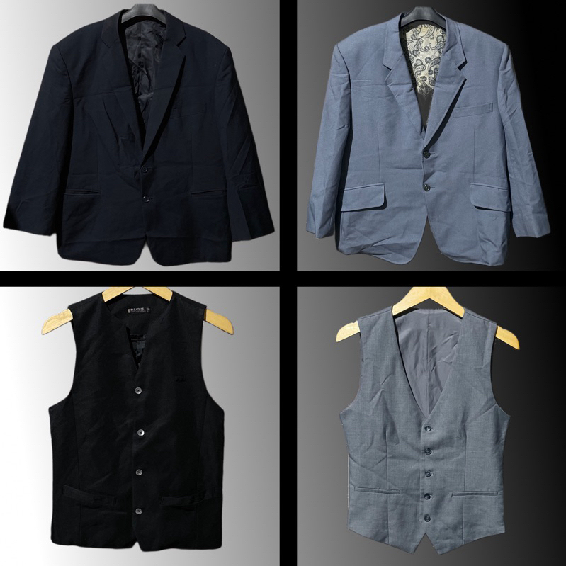 Jual Jas Blazer Vest Rompi | Shopee Indonesia