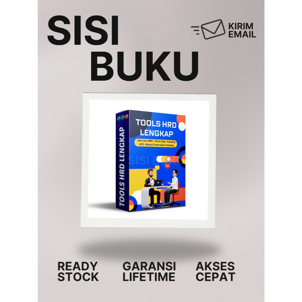 Jual [T-119] Paket Tools HRD - KPI + SOP HRD + Form Tabel Gaji + Modul Interview | Shopee Indonesia