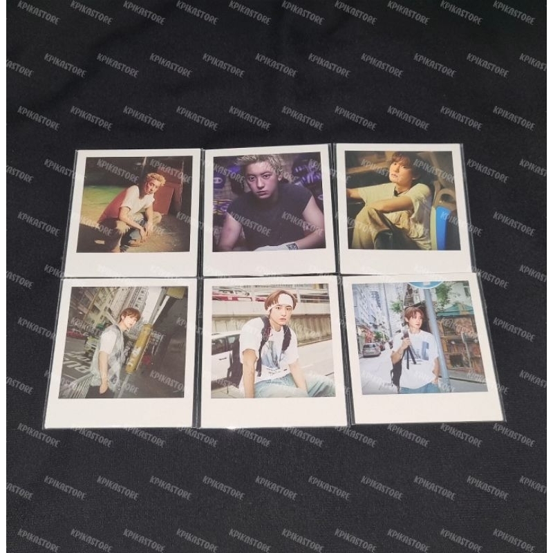 Jual POLAROID EXO CHANYEOL OFFICIAL BLACK OUT SPECIAL ALBUM POLA ...