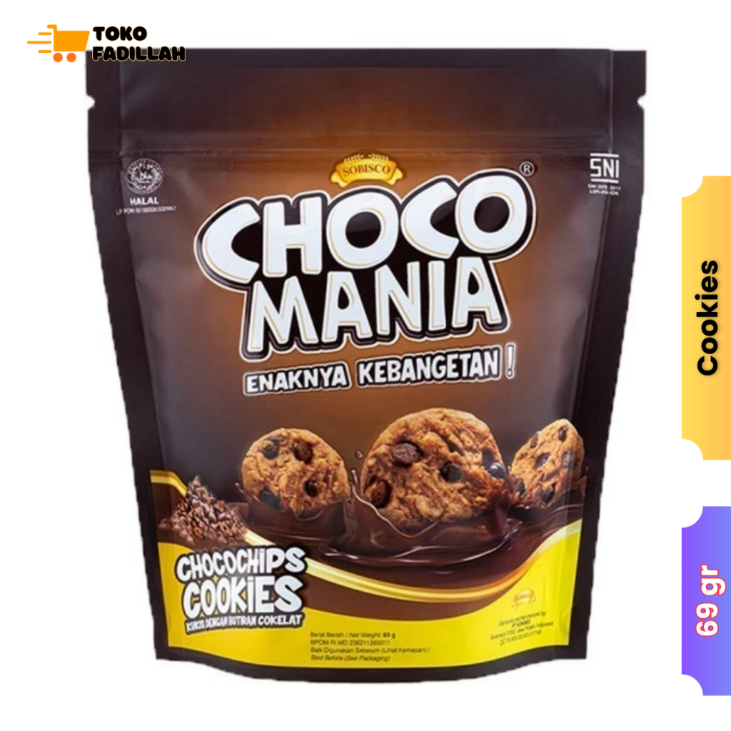 Jual CHOCO MANIA Chocolate Cookies 69 gr | Shopee Indonesia