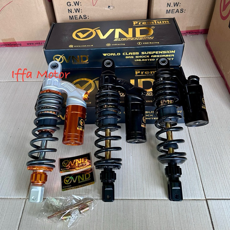 Jual Shockbreaker Shock VND AK 555 B1 Extreme Tabung Atas 330mm Vario ...