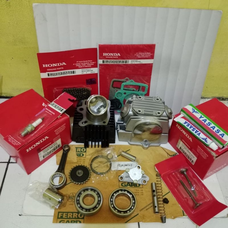 Jual PAKETAN BLOK HEAD + BLOK SEHER 12 AITEM HONDA GRAND GN5 / SUPRA X LAMA / ASTREA / WIN ...