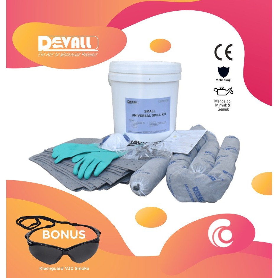 Jual Devall Spill Kit Universal 12 20 28 40 liter Basic Pack Penyerapan ...