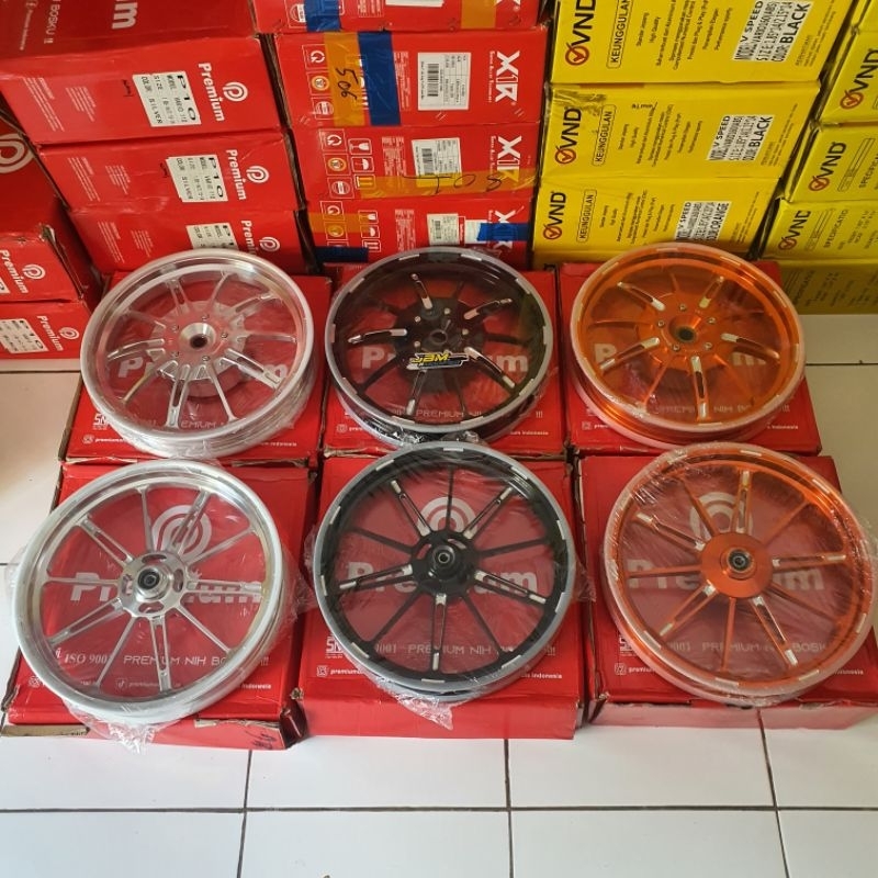 Jual Velg VND Premium Model King speed Motor Beat,Scoopy,Genio,Vario 110/125/150 | Shopee Indonesia
