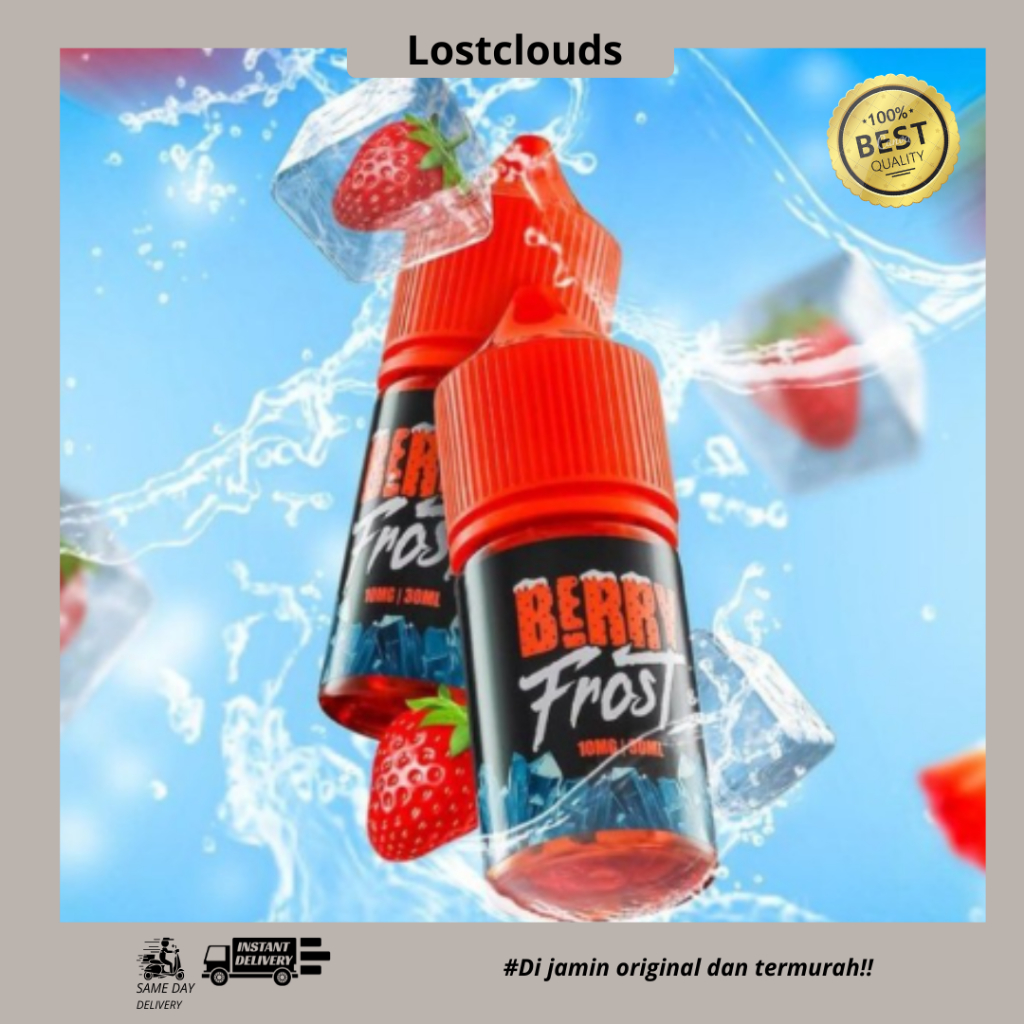Jual Berry Frost Series 30ml 10mg 100% original | Shopee Indonesia