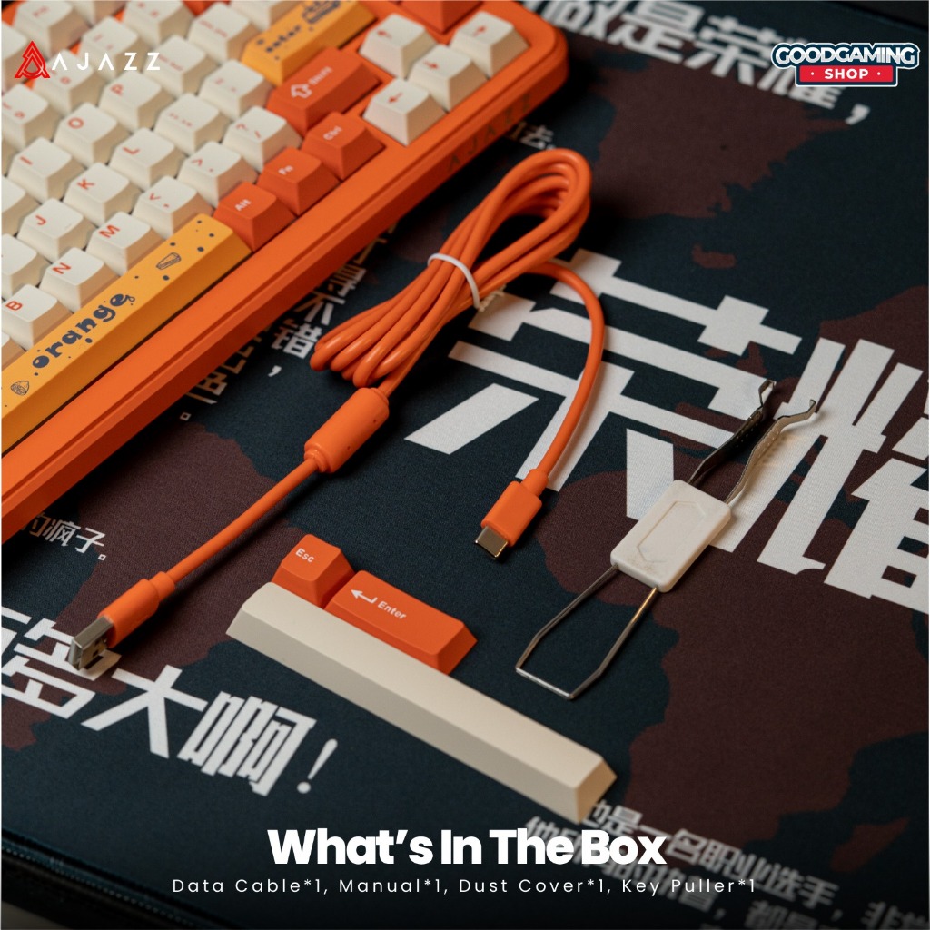 Jual Ajazz AK820 MAX PLUS / AK-820 MAX + [With Screen] Gaming Keyboard Tri Mode 8000mAh Gasket ...
