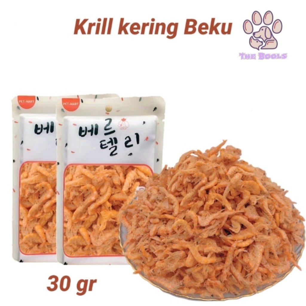 Jual (The Bool's) Dried Shrimp Makanan Hamster Snack Hamster Dried ...