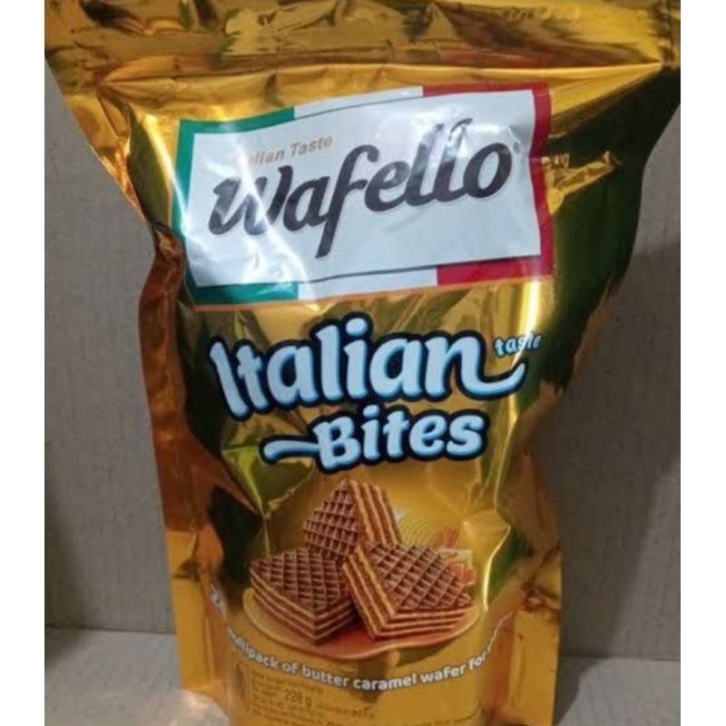 Jual Wafello butter caramel , Italian Taste dari Roma Mayora isi 24 ...