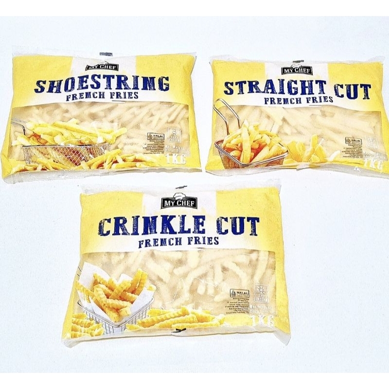 Jual My Chef French Fries 1kg / Kentang Beku | Shopee Indonesia
