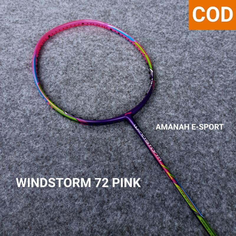 Jual RAKET BADMINTON LI-NING WINDSTORM 72 PINK SPECIAL LIMITED EDITION ...