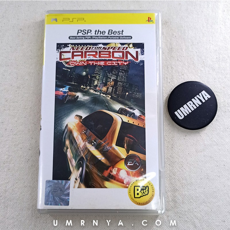 Jual PSP UMD Need for Speed Carbon Own the City The Best Disk Kaset Games CD PS Playstation ...