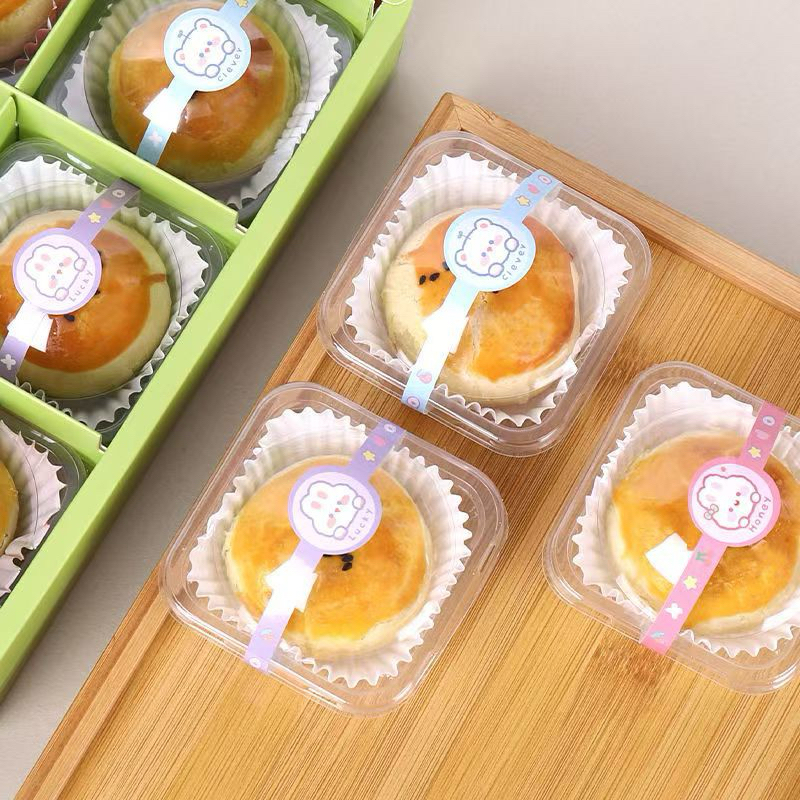 Jual WADAH MOONCAKE PIA MIKA CAKE & STIKER | Shopee Indonesia