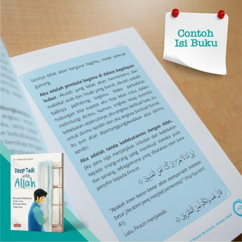 Jual Buku deep talk with Allah Aqwam | Shopee Indonesia