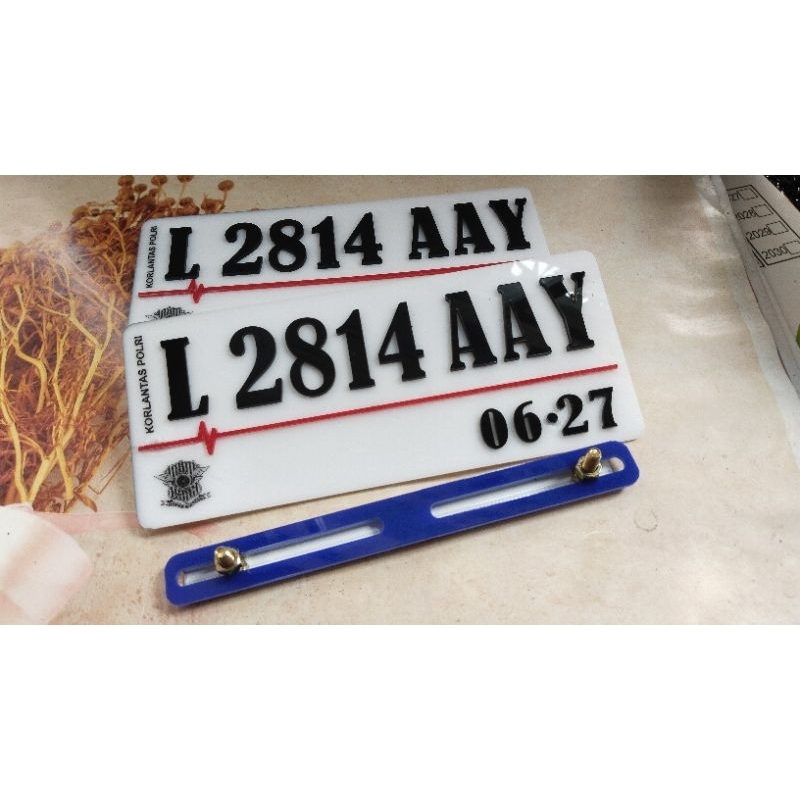 Jual PLAT MOTOR AKRILIK | Shopee Indonesia