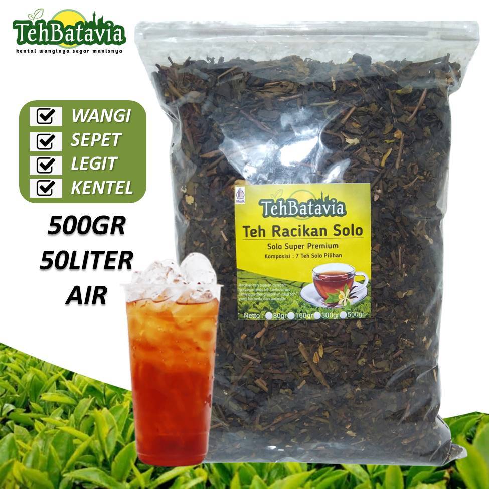Jual Teh Batavia 7 Teh Racikan Khas Solo Untuk Jualan ES Teh Jumbo ...