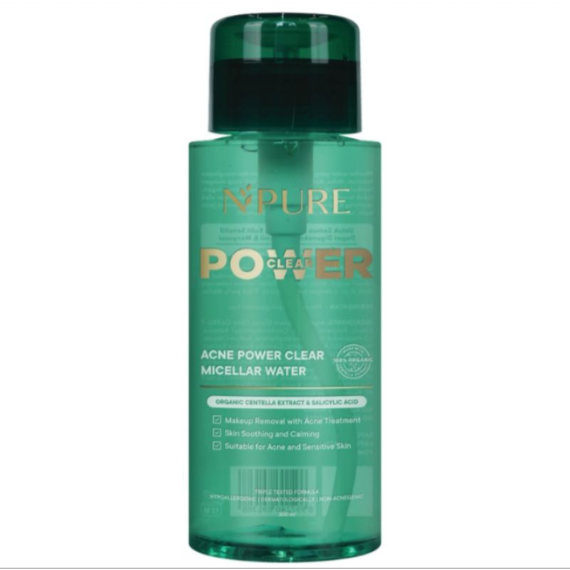 Jual NPURE ACNE POWER CLEAR MICELLAR WATER | Shopee Indonesia