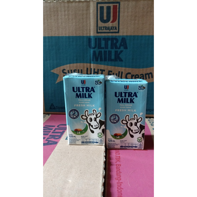Jual Susu Ultra Milk 125ml Karton | Shopee Indonesia