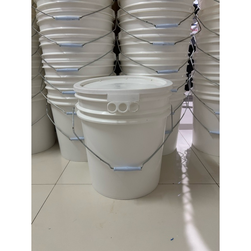 Jual Ember Pail 25kg Putih Gagang Besi | Shopee Indonesia