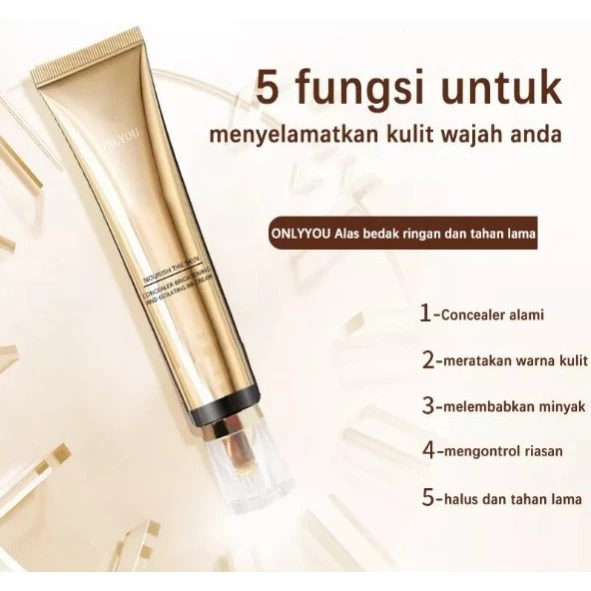Jual ONLYOU CONCEALER/FOUNDATION AND ISOLATING BB CREAM COVERAGE 100% ORIGINAL Shade C01 ...
