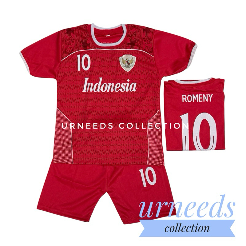 Jual COD SETELAN BAJU BOLA TIMNAS MERAH ROMENY INDONESIA 17 AGUSTUS ...