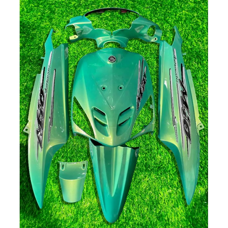 Jual Cover full body halus Yamaha mio sporty warna alien green plus ...