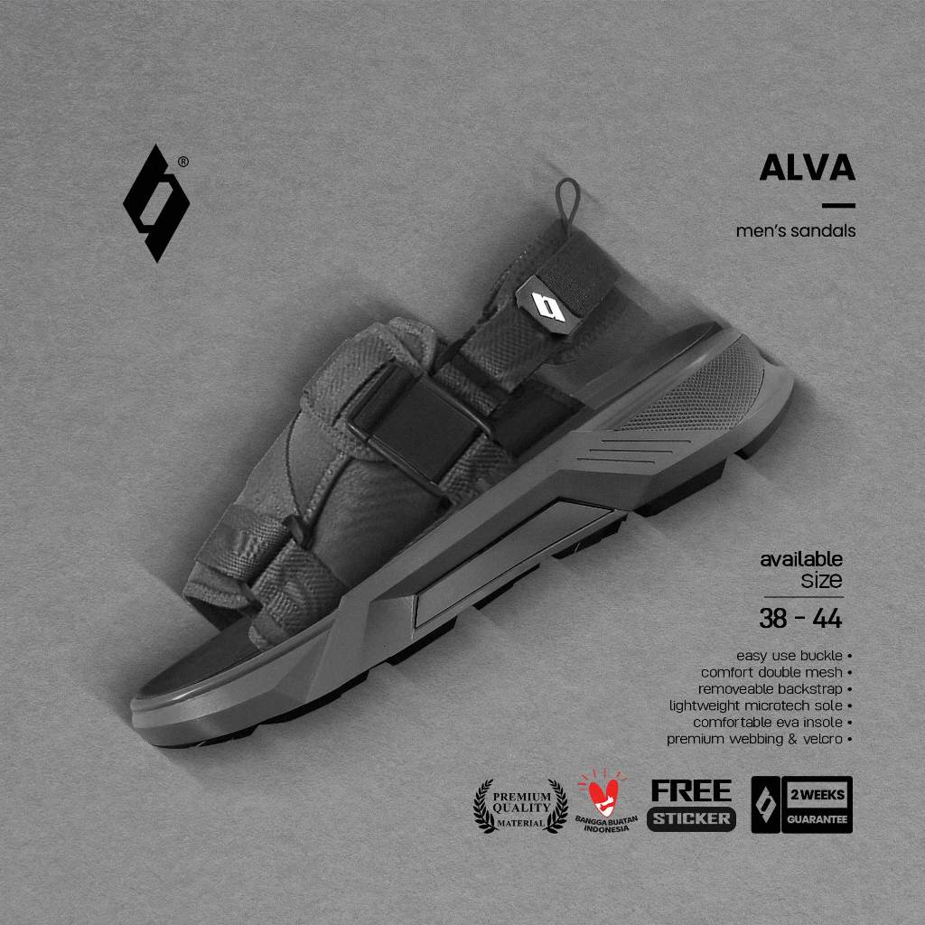 Jual SIXTYNINE PROJECT - Alva - Sandal Gunung Pria Wanita | Shopee ...
