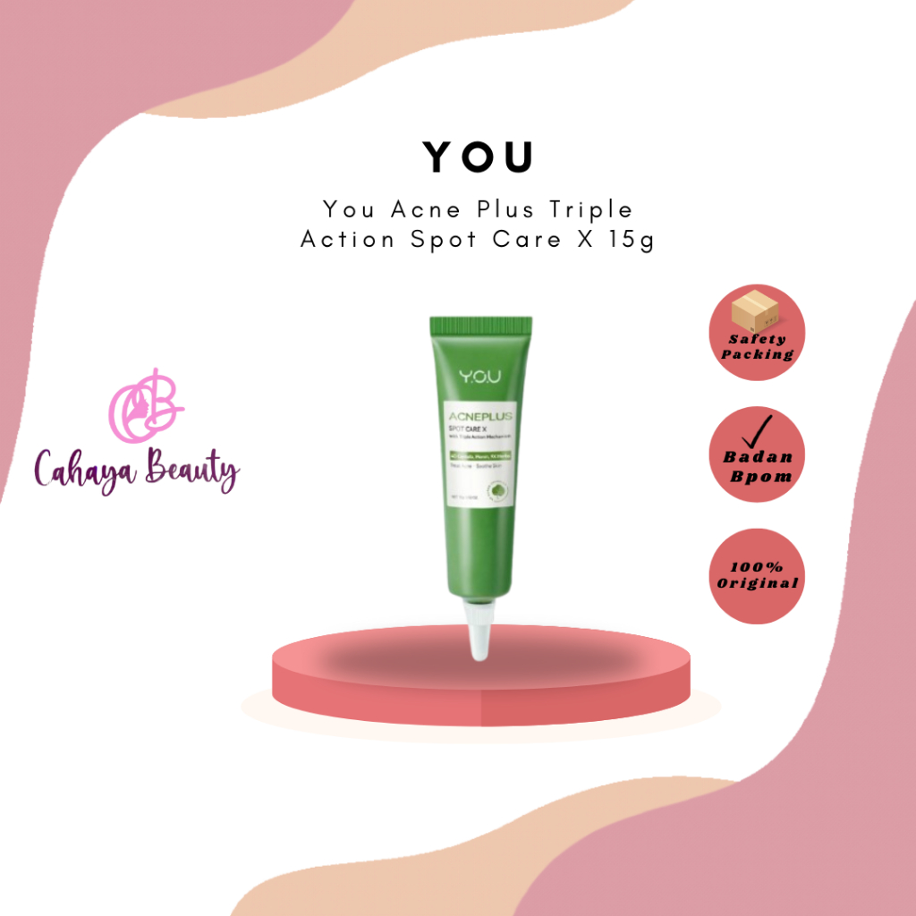 Jual You Acne Plus Triple Action Spot Care X 15g | Shopee Indonesia