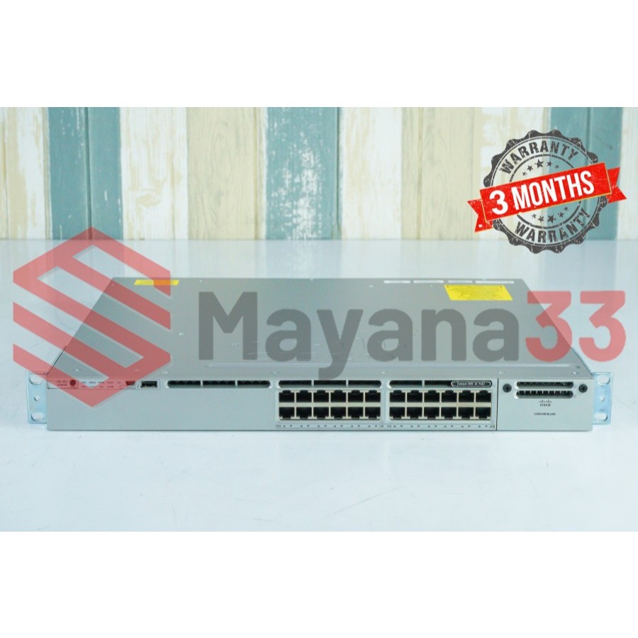 Jual Switch Cisco Catalyst 3850 24 Port Gigabit Poe + Type WS-C3850-24P ...