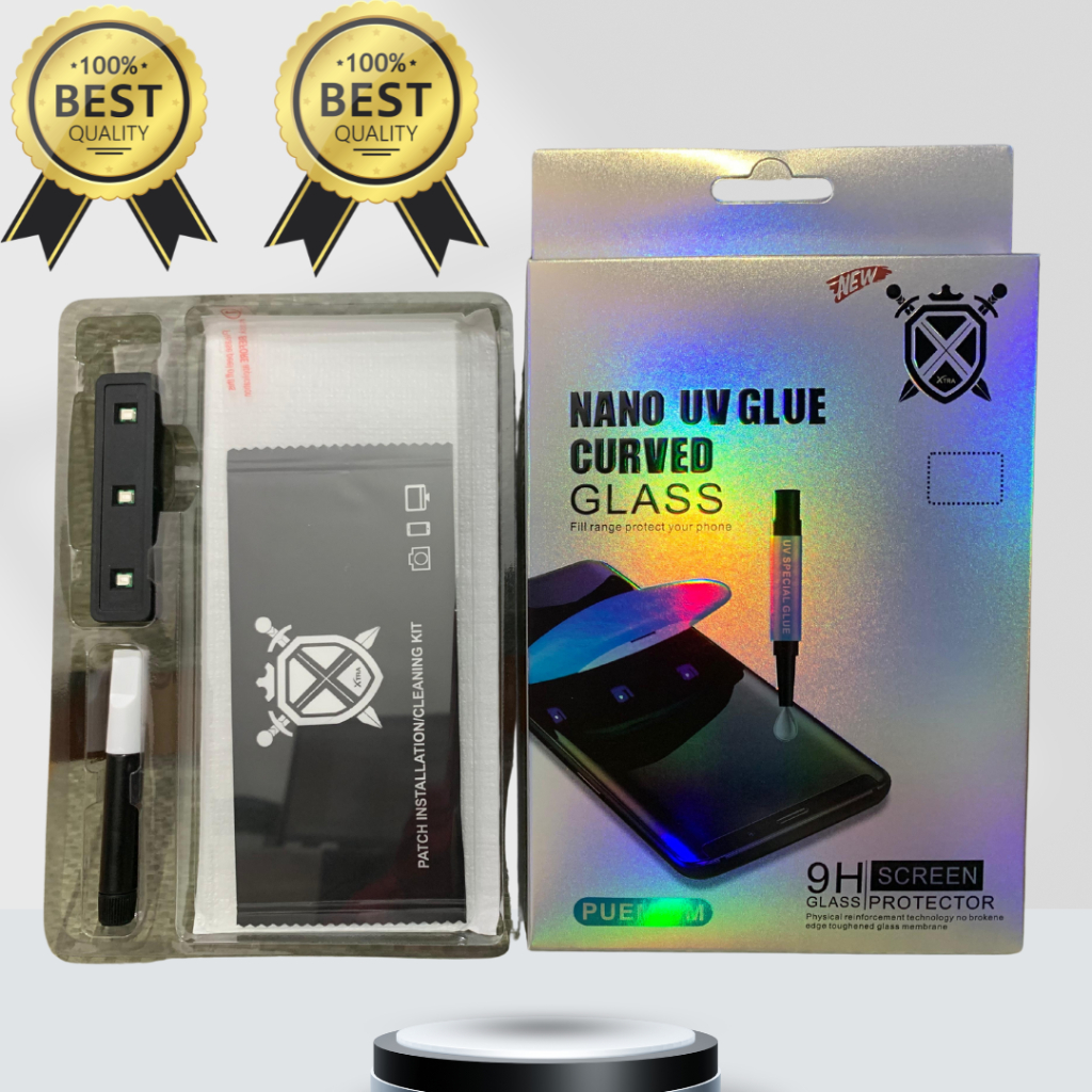 Jual Tempered Glass UV Nano Liquid All Brand Hp Melengkung ( Minimal 2 ...