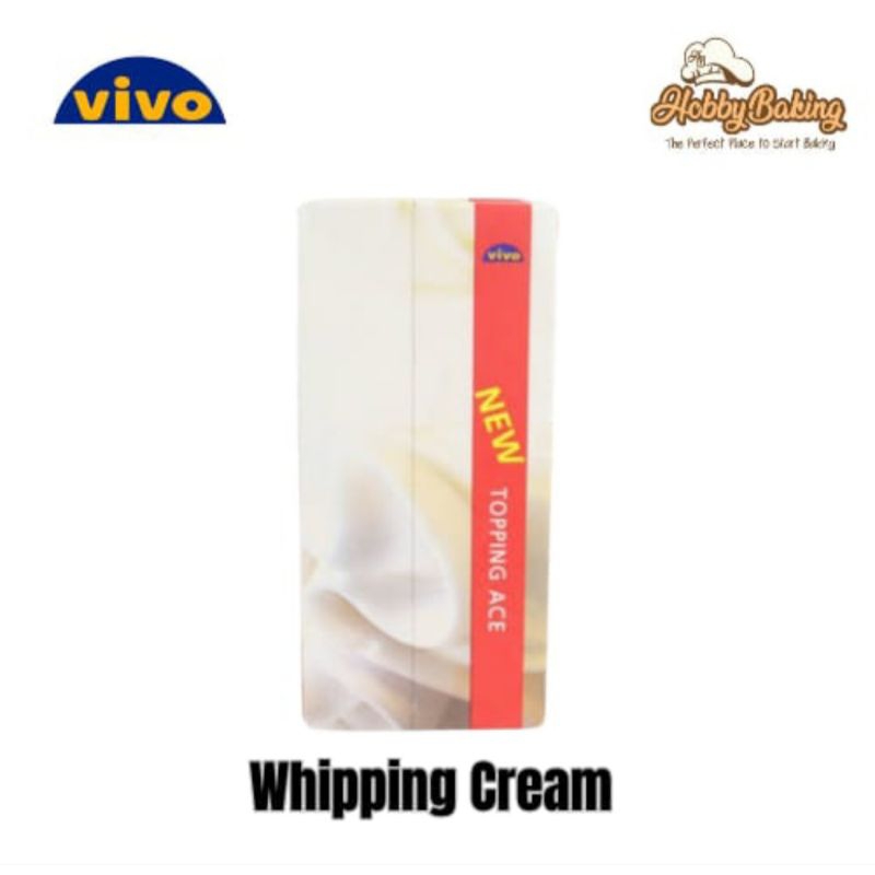 Jual Vivo Topping ACE 1liter/Whipping cream vivo 1 liter | Shopee Indonesia