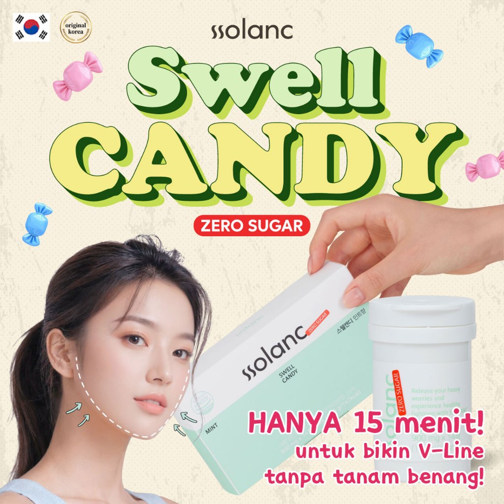 Jual SSOLANC Wajah Pengencang Lifting SWELL CANDY | Shopee Indonesia