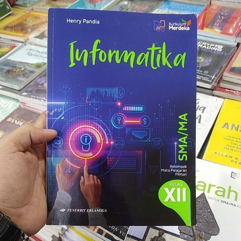 Jual buku informatika SMA kelas 12 XII kurikulum merdeka original ...