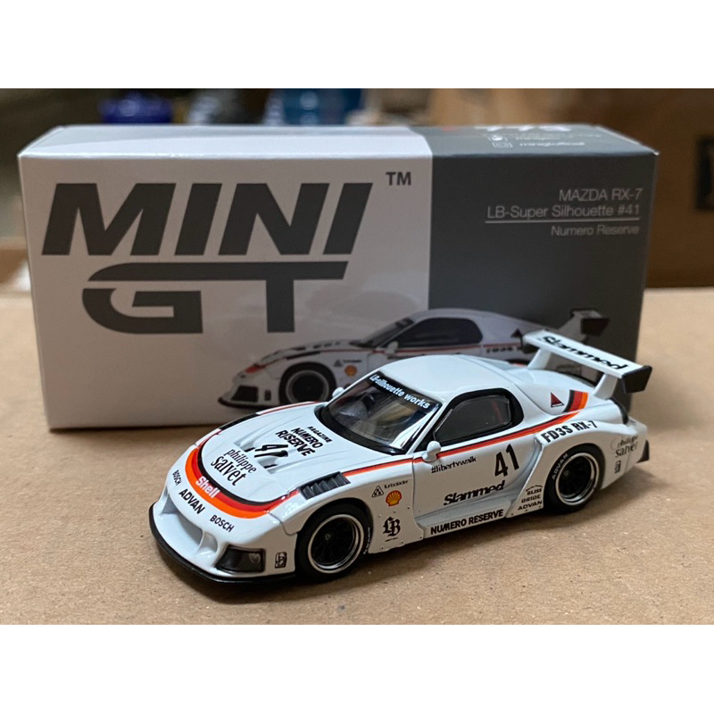 Jual Mini Gt LB-Super Silhouette Rx7 Putih. Unsealed Dent Qc Pabrik ...