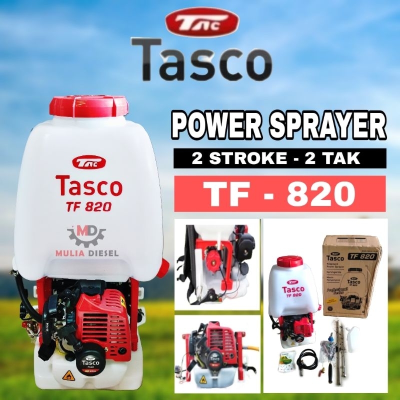 Jual Mesin sprayer penyemprot hama / Power Sprayer TASCO TF820 PRO | Shopee Indonesia
