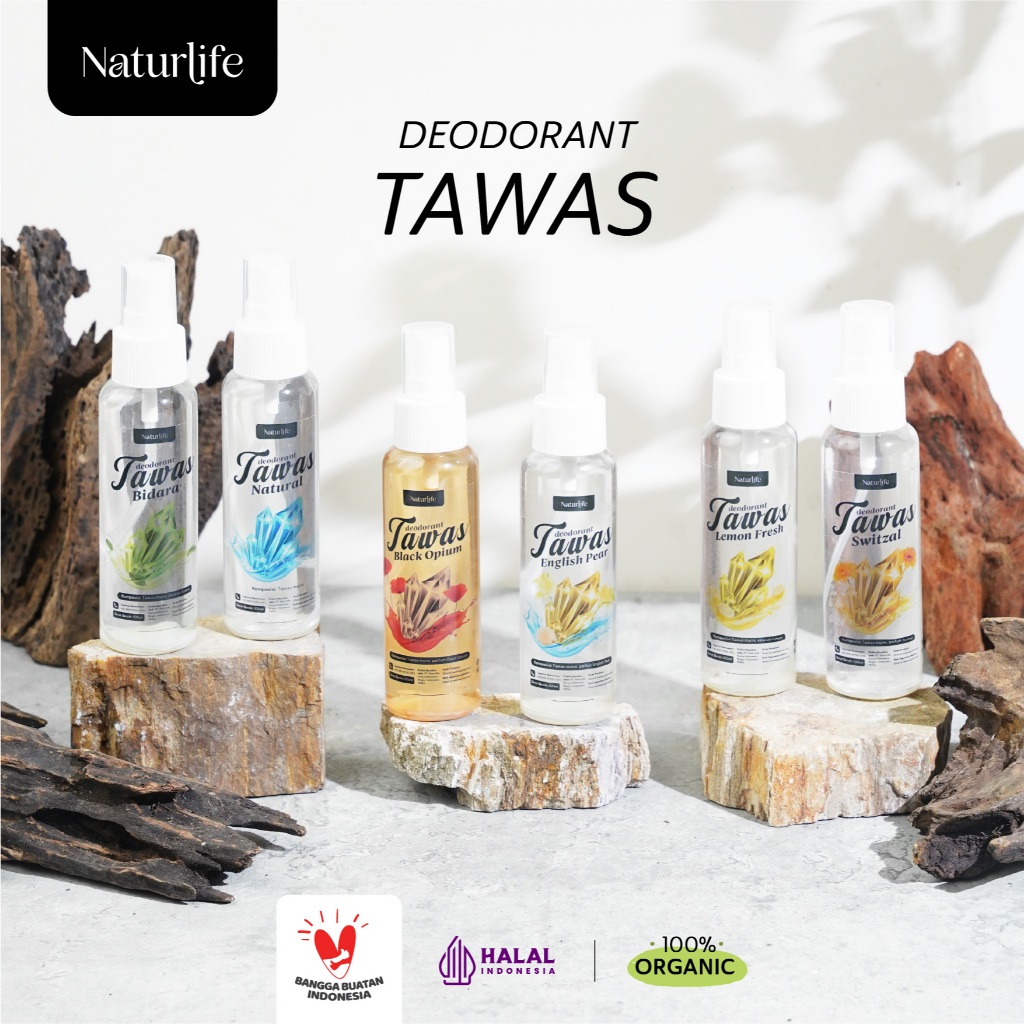 Jual DEODORANT TAWAS NATURAL SPRAY 100ML / TAWAS SPRAY / DEODORANT ...