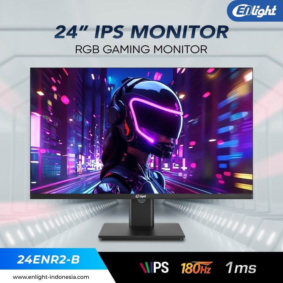 Jual ENLIGHT 24ENR2-B 24" IPS RGB GAMING MONITOR | Shopee Indonesia