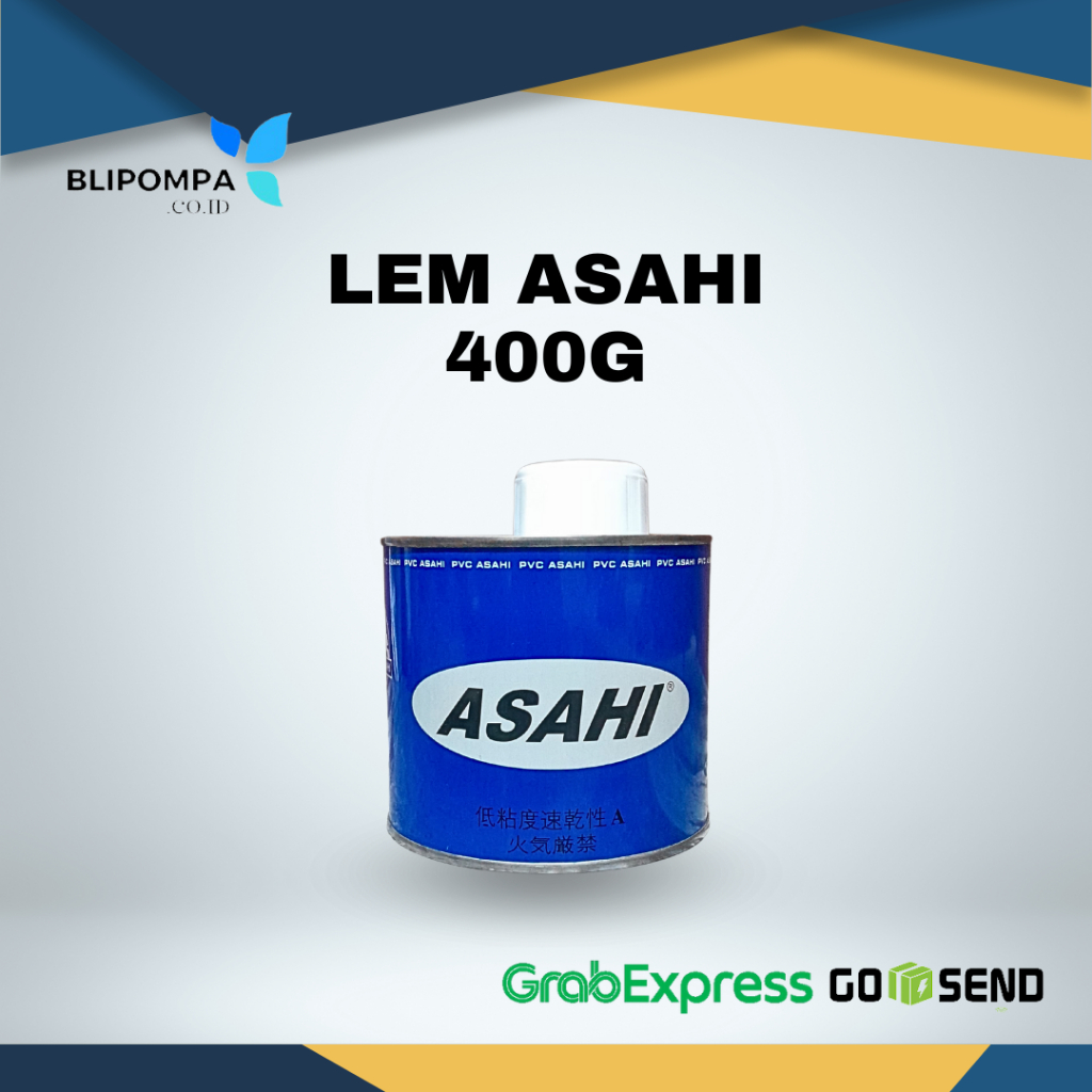Jual LEM ASAHI KALENG 400 GRAM - LEM PIPA PVC FITTING LEM PARALON LEM ...