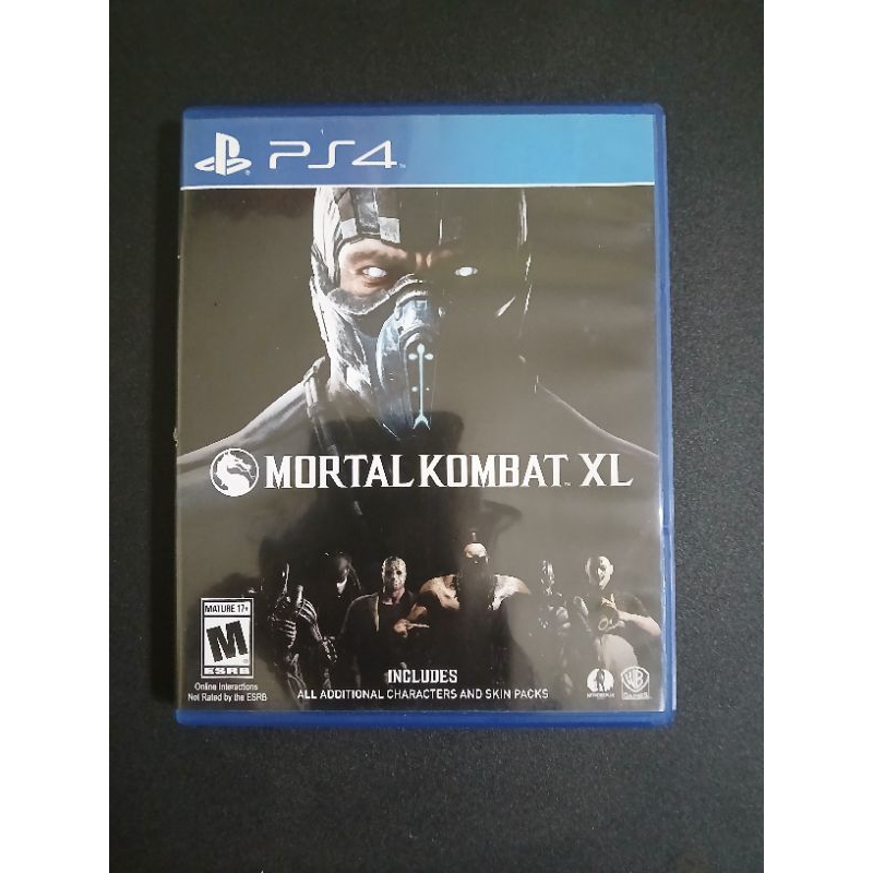 Jual BD PS4 Mortal Kombat XL Reg ALL kaset ps 4 game games MK X 10 ...