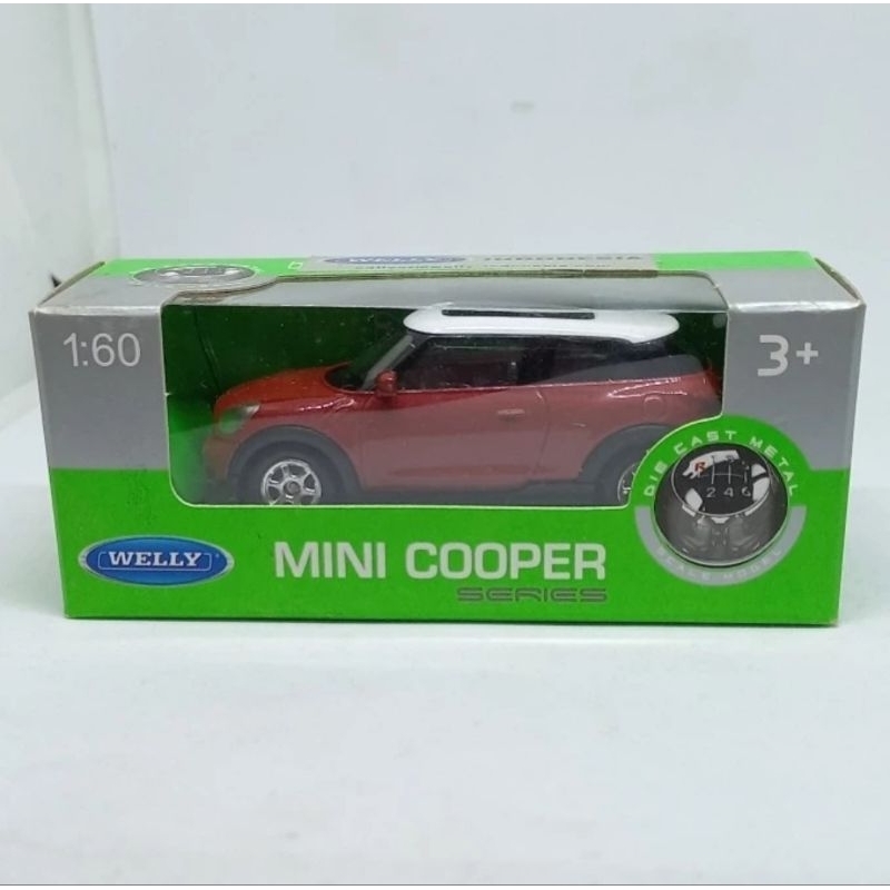 Jual welly nex mini cooper s paceman diecast 1/60 (t) | Shopee Indonesia