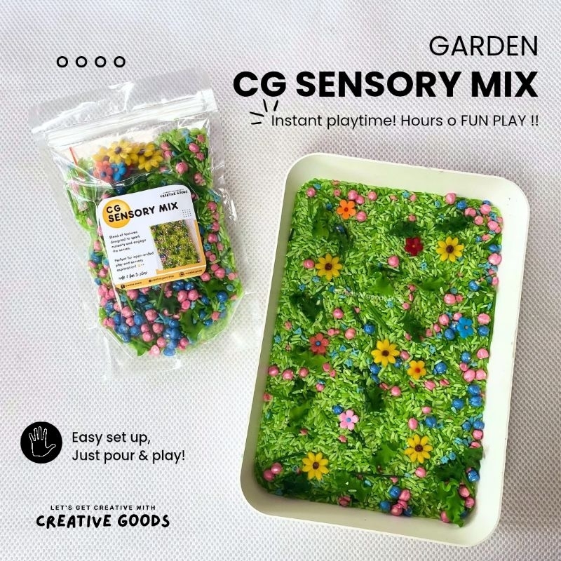 Jual CG SENSORY MIX / mainan sensori play berbagai tema langsung tuang ...