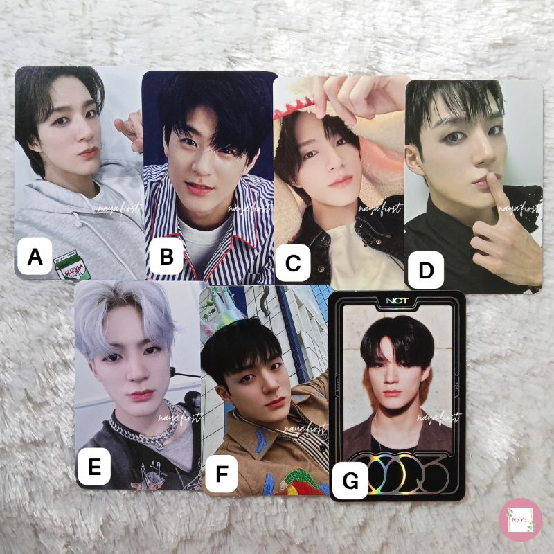 Jual Photocard Official Jeno Pink Christmas, Smoothie, Golden Age ...