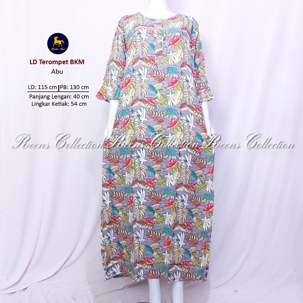 Jual Batik Kuda Mas Longdress TEROMPET | Daster Panjang Semata Kaki ...