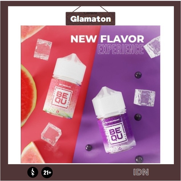 Jual LIQUID BEQU WATERMELON BLACKCURRANT FREEBASE 60ML BY PODA ...