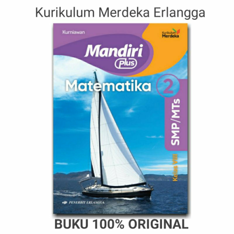 Jual Mandiri Plus Matematika Kelas 8 SMP/Mts Kurikulum Merdeka Erlangga Original | Shopee Indonesia
