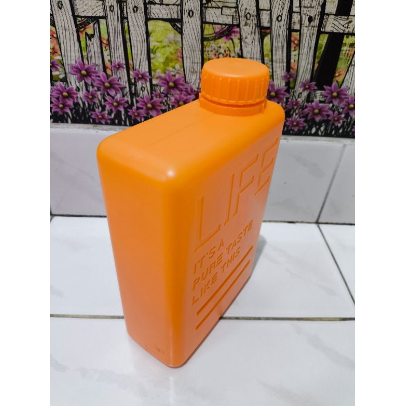 Jual Botol Plastik Tebal Isi 1 liter | Food Grade bahan plastik HDPE ...