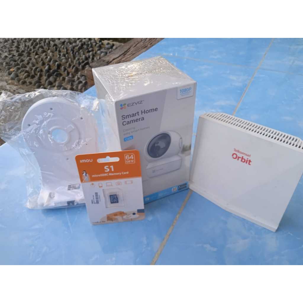 Jual paket smart cctv + mmc 64gb + modem internet | Shopee Indonesia