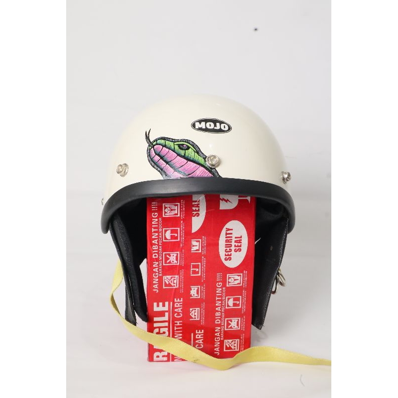 Jual CUSTOM HELMET | HANDPAINTING | HELM SHORTY CHOPPER | Shopee Indonesia