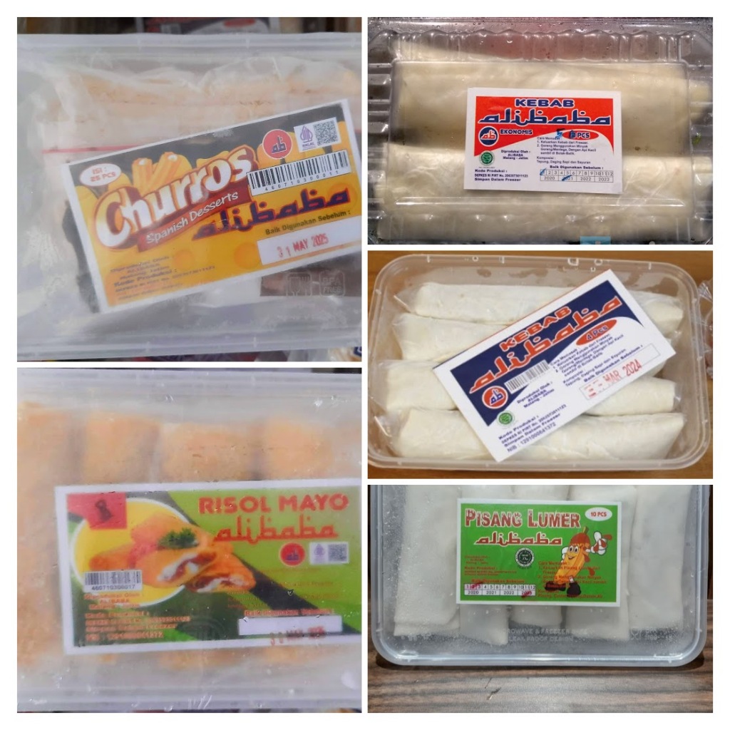 Jual Alibaba Snack Series | Piscok Lumer, Churros, Kebab, Risoles Mayo ...